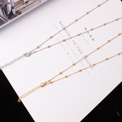 Copper Beads Simple Waist Chains on Luulla