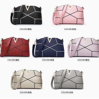 Stylish Thread Zipper Crossbody Bag on Luulla