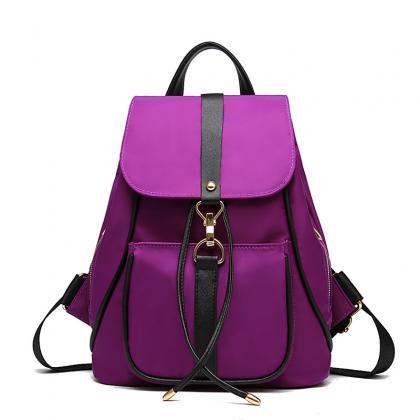 Drawstring Nylon Soft Backpack on Luulla