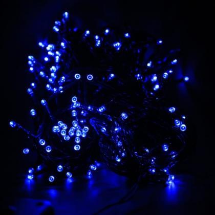 22m 200 Led Solar String Light Multi-color Waterproof Christmas Party ...