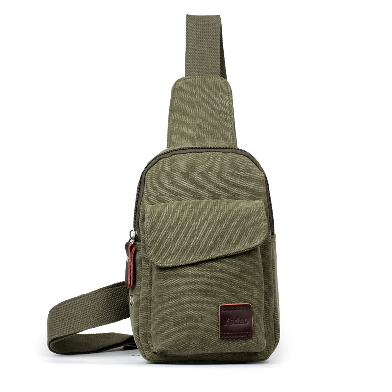 Canvas Out Pocket Chest Pack on Luulla