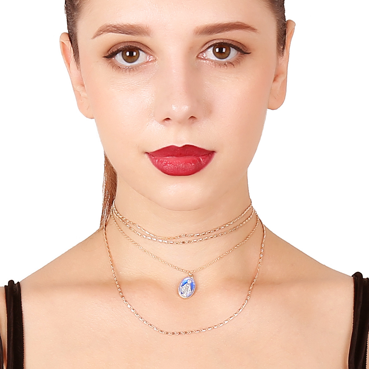 Multilayer Notre Dame Necklace on Luulla