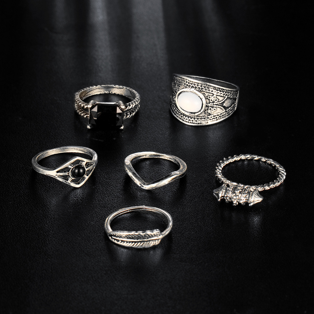 Hollow Out Restoring Ancient Ways Diamond-encrusted Jewels 6 Pieces Of ...