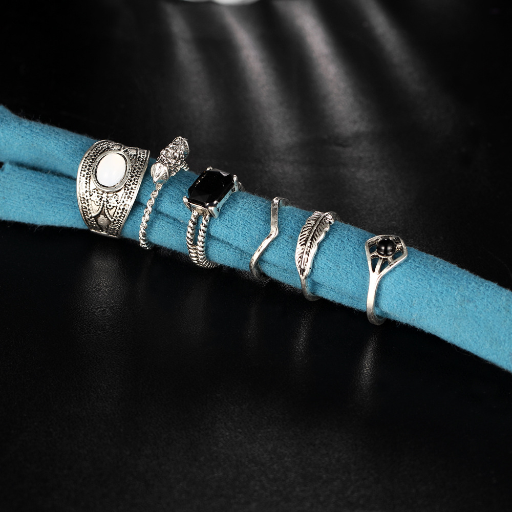 Hollow Out Restoring Ancient Ways Diamond-encrusted Jewels 6 Pieces Of ...