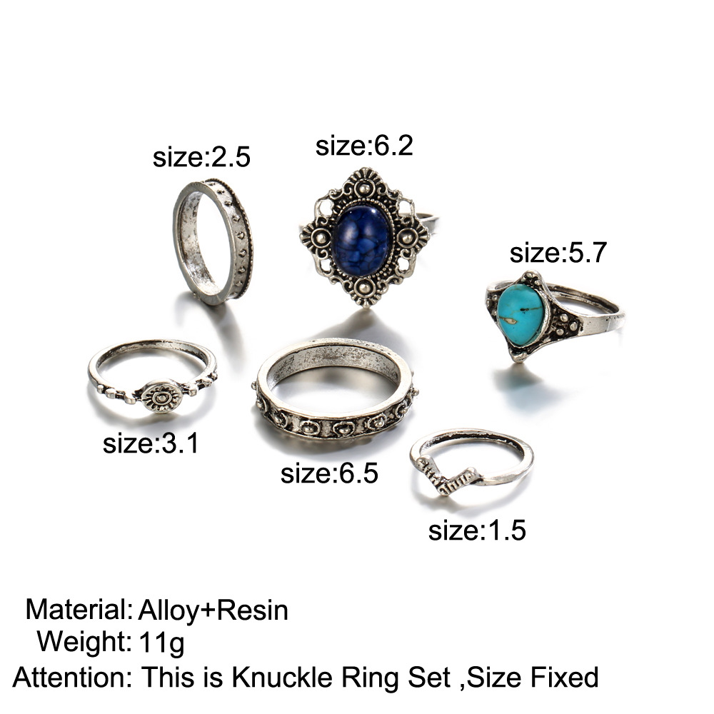 Hollow Out Restoring Ancient Ways Diamond-encrusted Jewels 6 Pieces Of ...