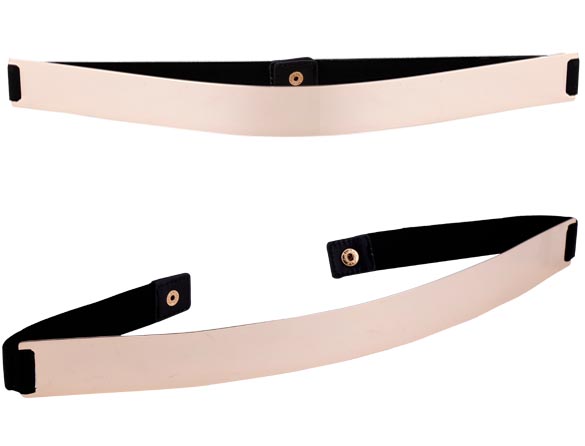 Women's Elastic Metal Waist Belt on Luulla