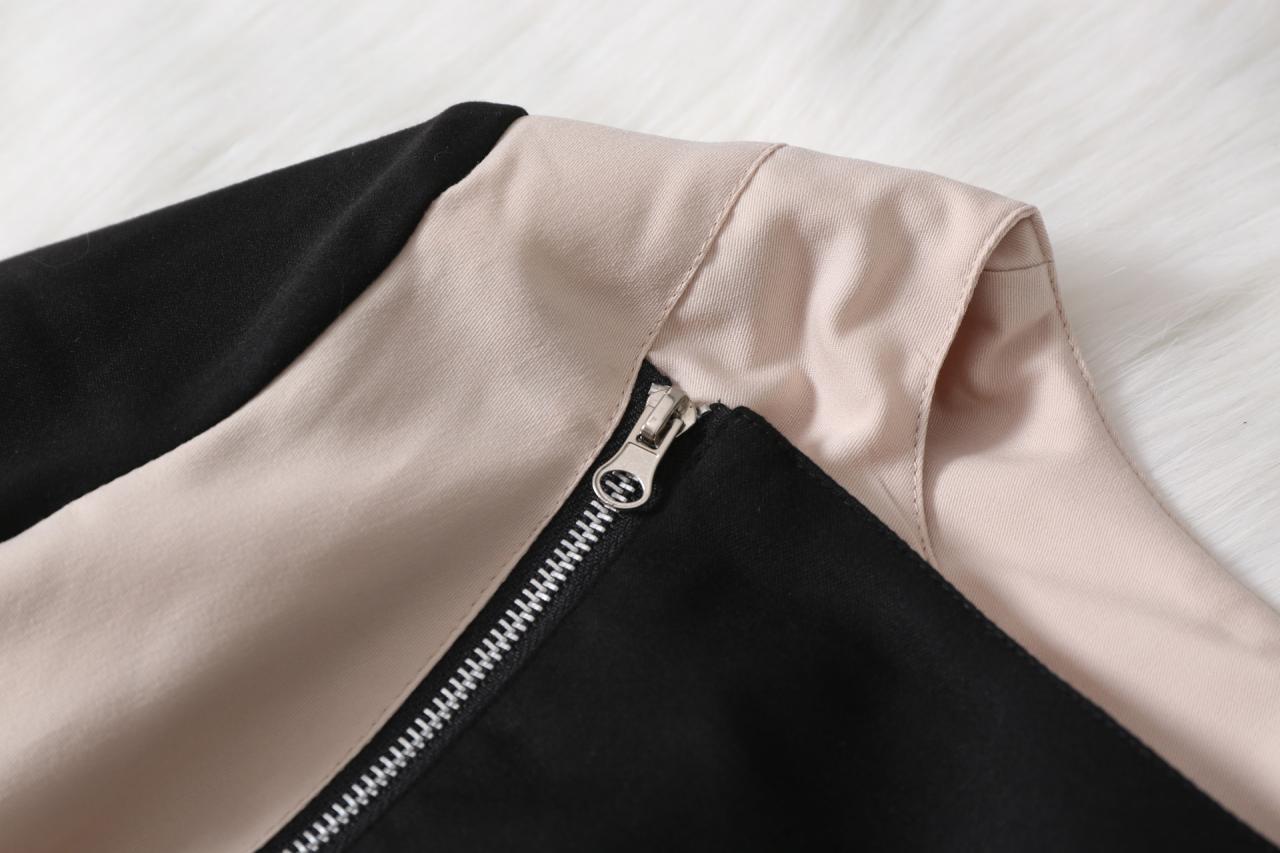 Turn Down Collar Slimming Short Jacket Coat on Luulla