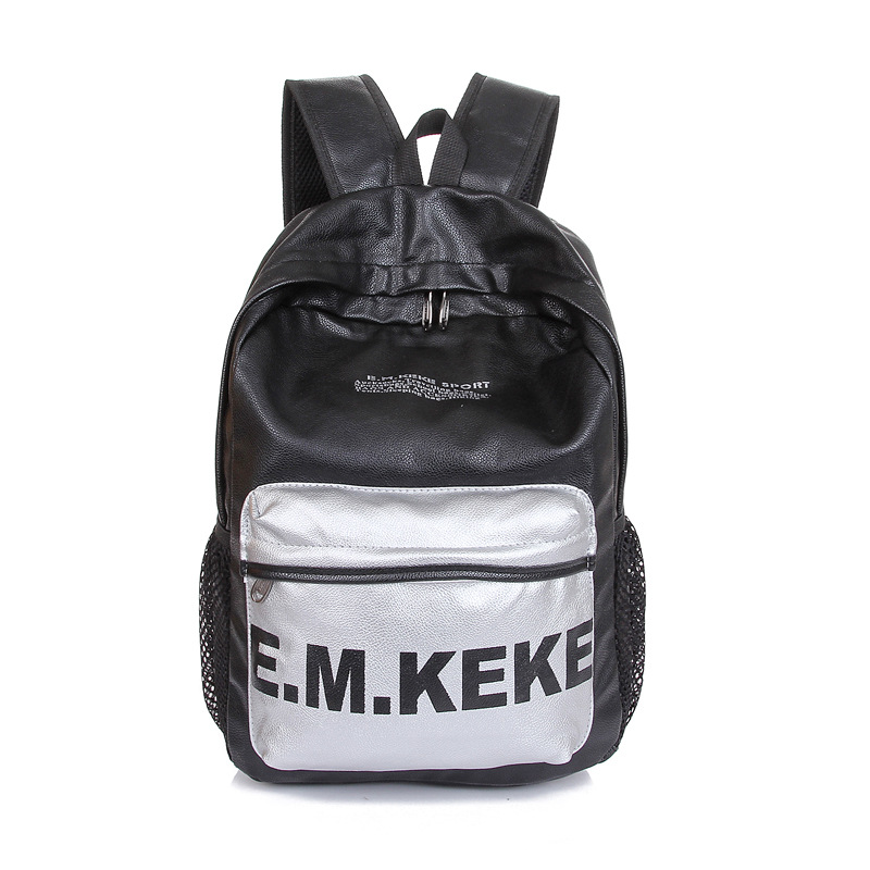 Letter Print Perfect School Backpack Bag on Luulla