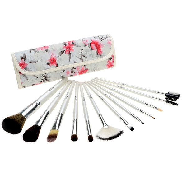 Acevivi Fashion Women's Professional 12pcs Soft Cosmetic Tool Makeup ...