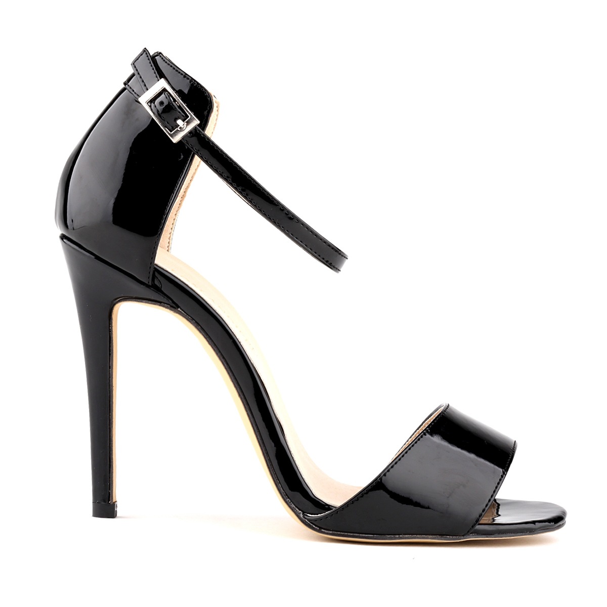 Sexy High Heeled Peep Toe Patent Leather Sandals On Luulla