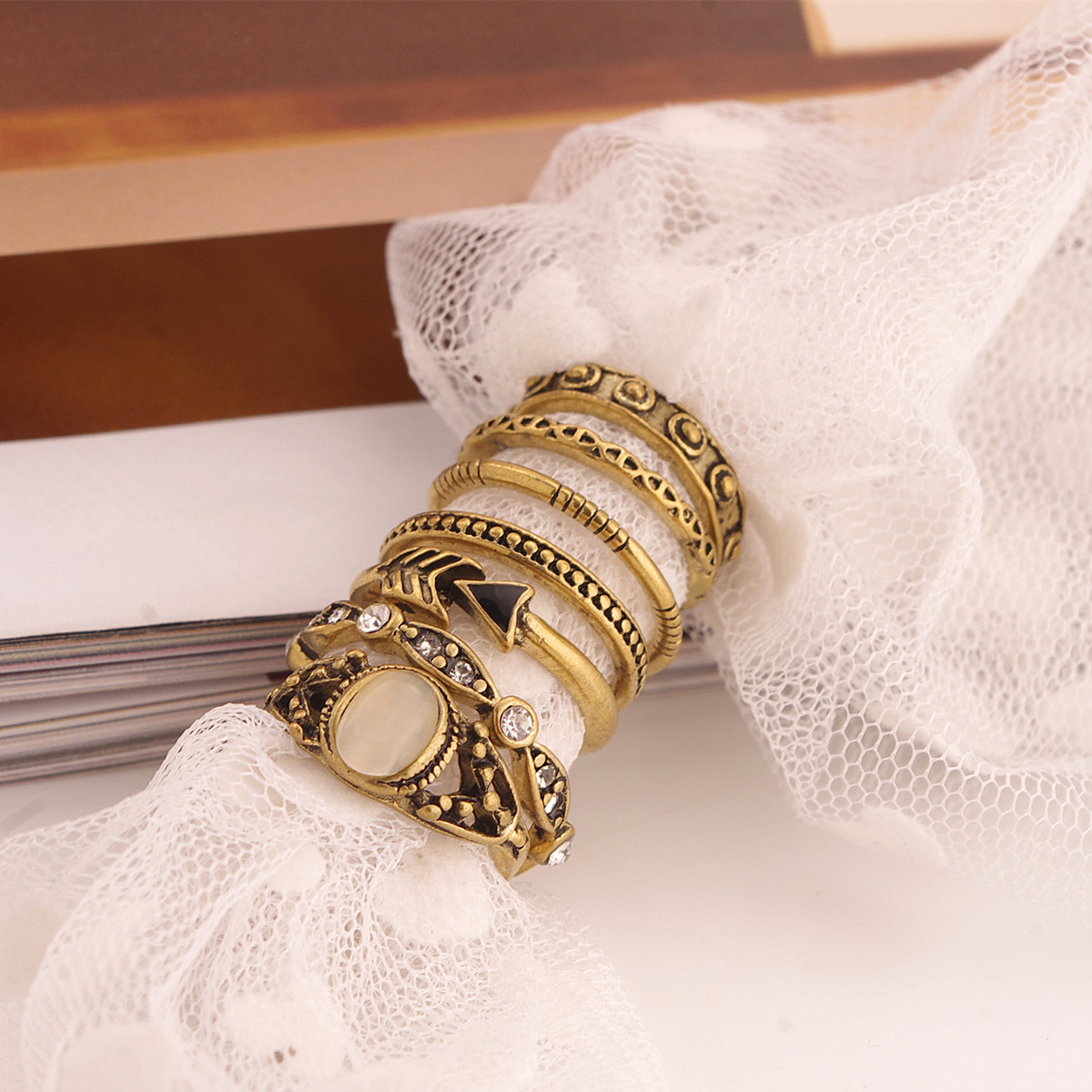 Luxury Opal Combined Ring on Luulla