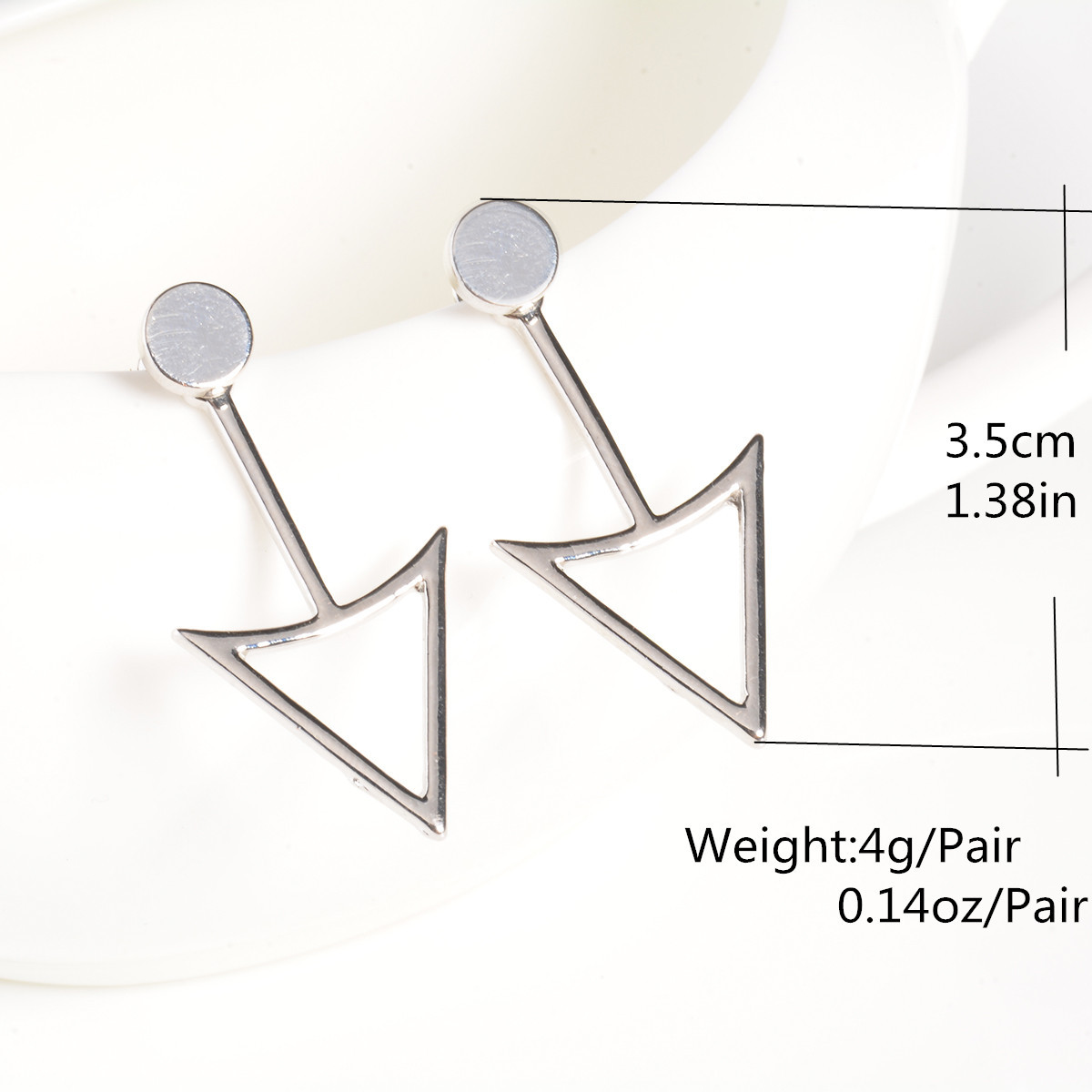 Unique Triangle Women's Earrings on Luulla