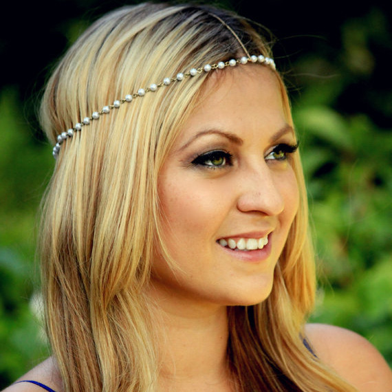 Handmade Pearl Beaded Hair Accessories on Luulla