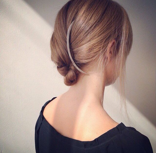 Personal Unique Curved Shape Design Hairpin on Luulla