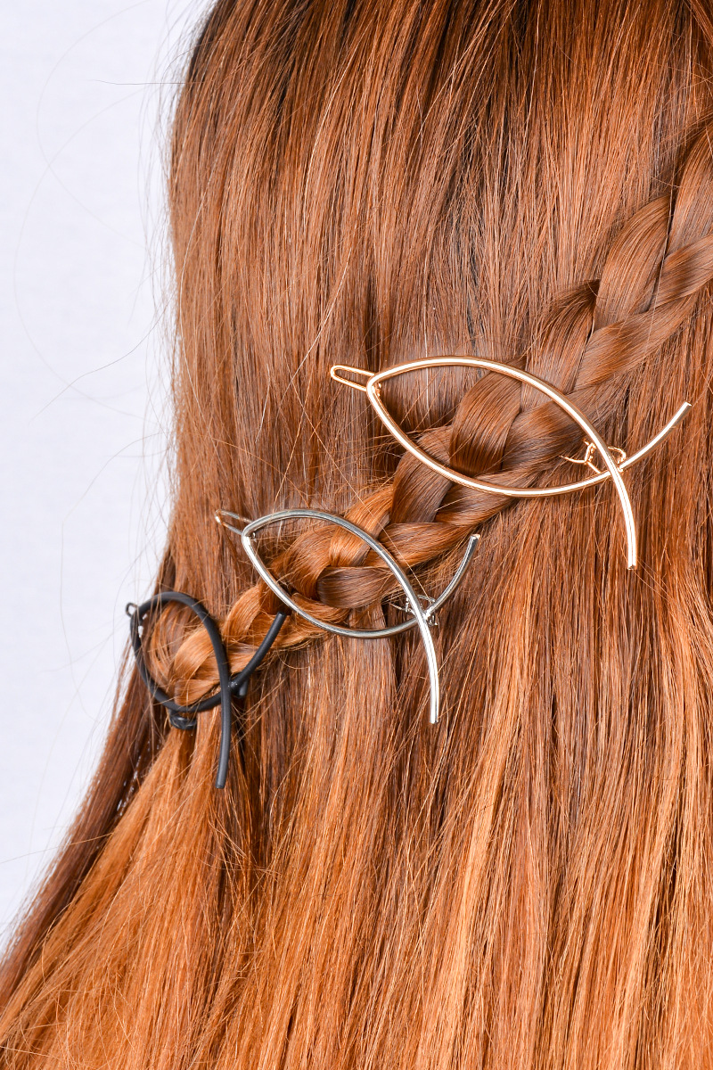 Cute Abstract Small Fish Hairpin on Luulla