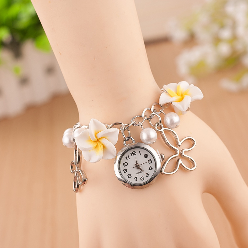 Flower Pearl Butterfly Watch on Luulla
