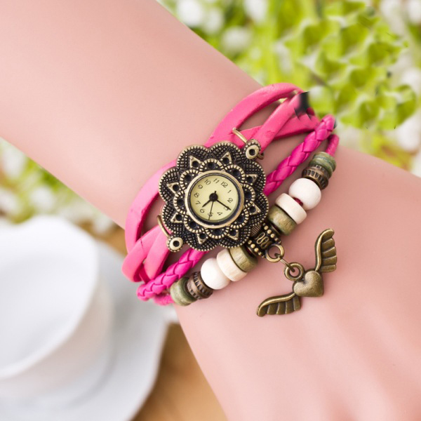 Heart With Wings Multilayer Watch on Luulla