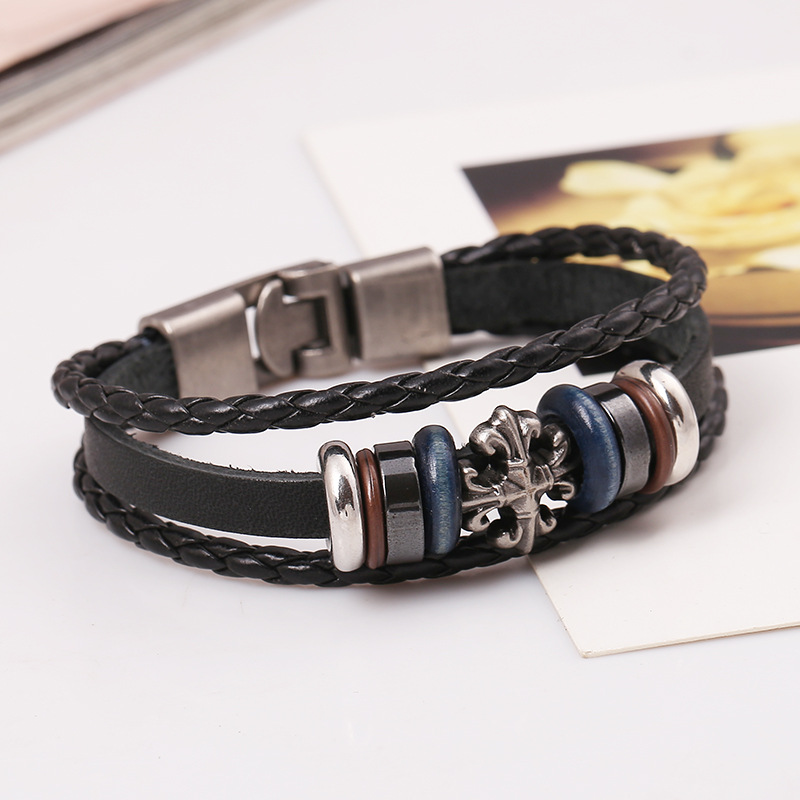 Fashion Beaded Woven Multilayer Bracelet on Luulla
