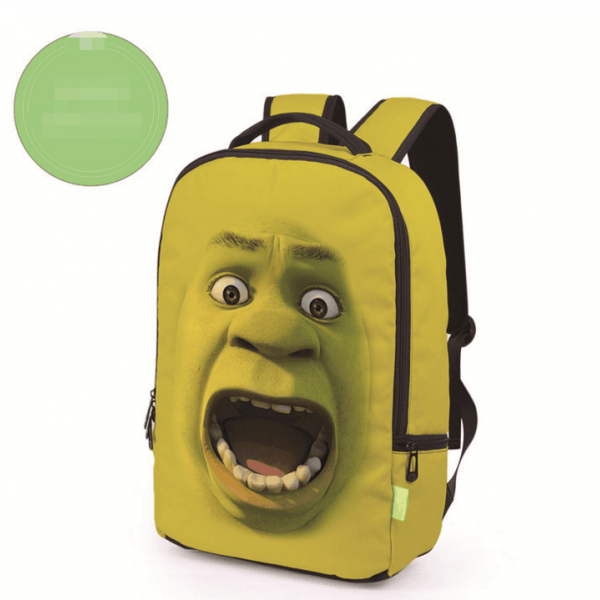 Realistic 3d Printing Pattern Backpack on Luulla