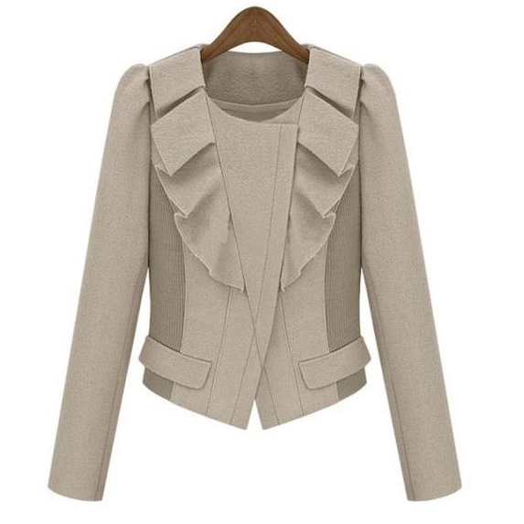 European Style Short Wool Coat on Luulla