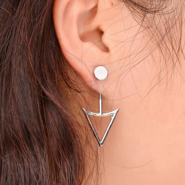 Unique Triangle Women's Earrings on Luulla