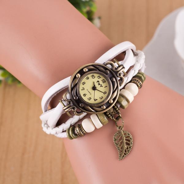Hollow Out Leaf Multilayer Watch on Luulla