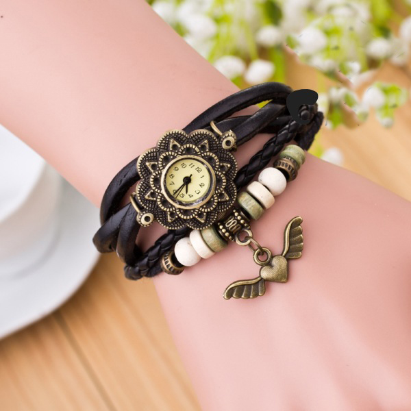 Heart With Wings Multilayer Watch on Luulla