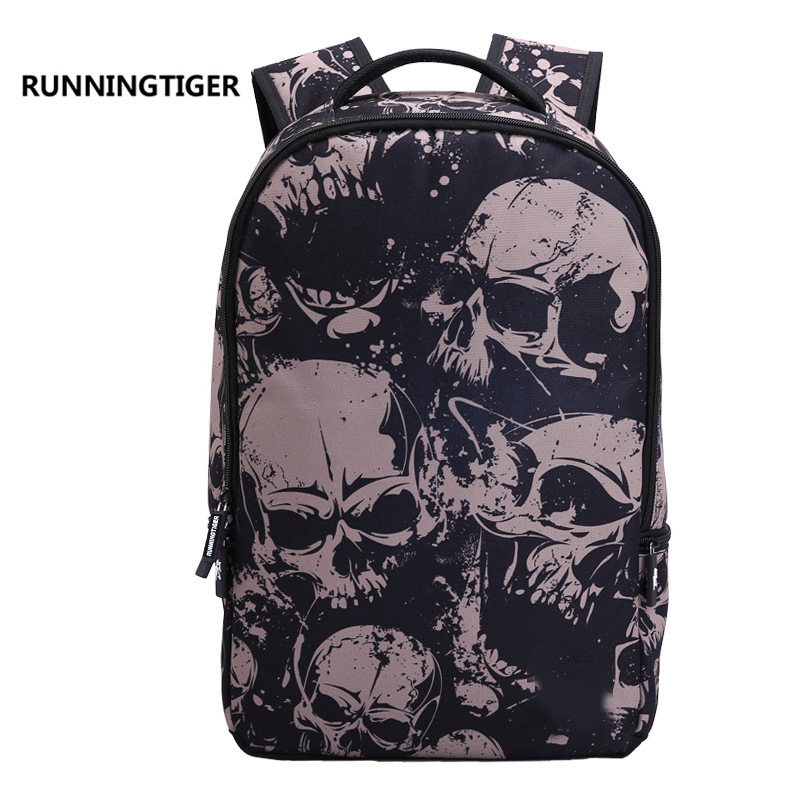 Halloween Style Skull Printing Backpack on Luulla