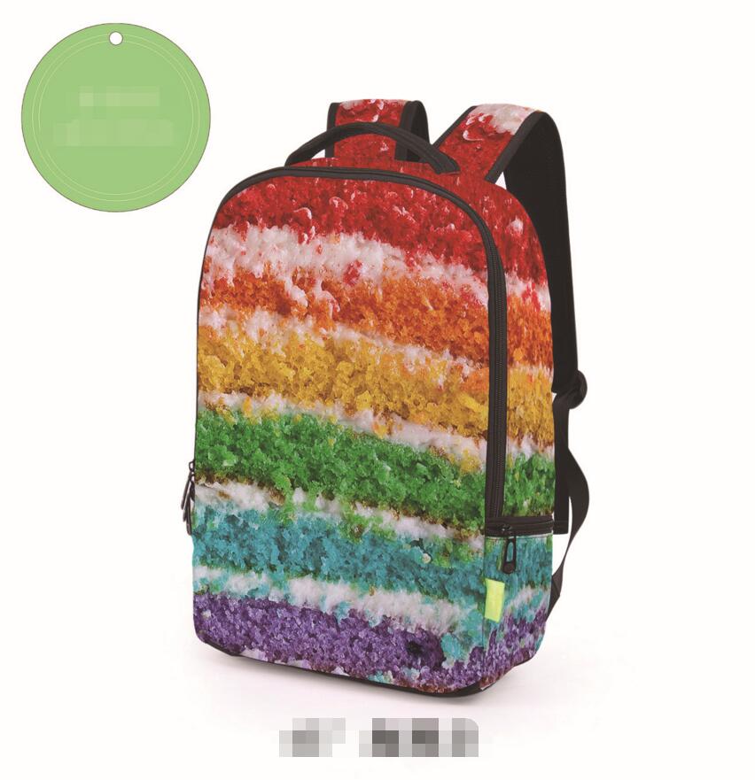 Fashionable 3d Printing Unisex Backpack on Luulla