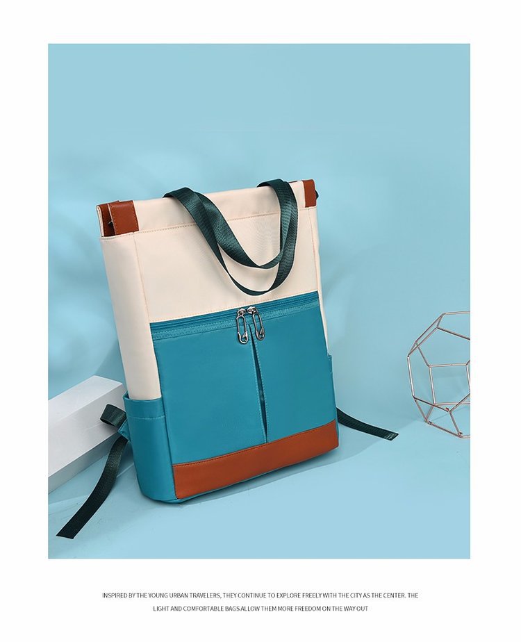 Women Fashion Fashionable Oxford Cloth Bucket Backpack on Luulla