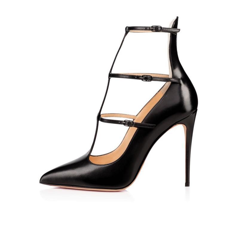 Pointed Roman Strap Stiletto on Luulla