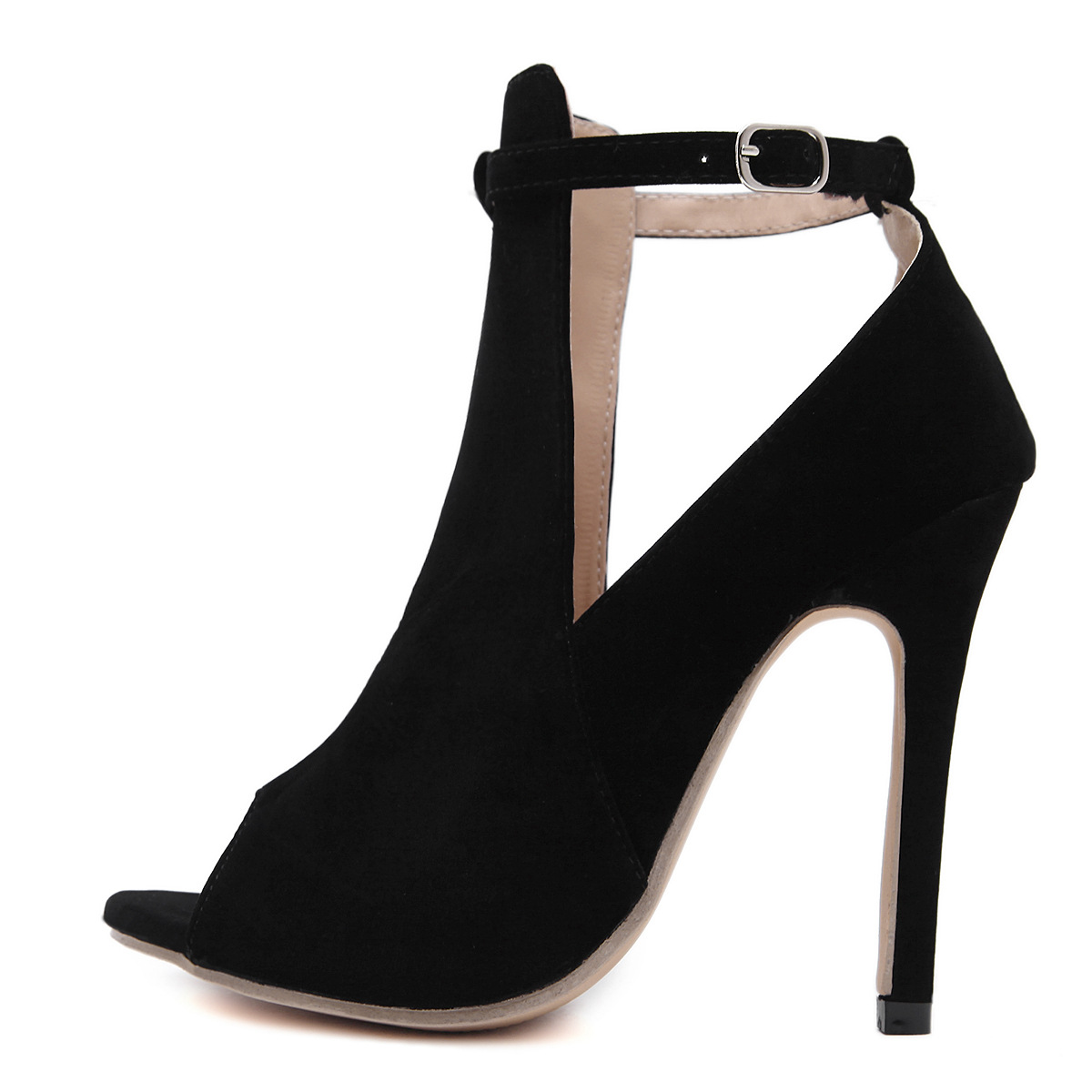 Extra High Heel Fish Mouth Sandals on Luulla