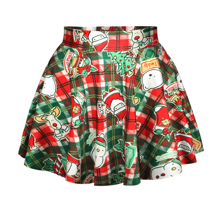 Lovely Christmas Santa Short Skirt on Luulla