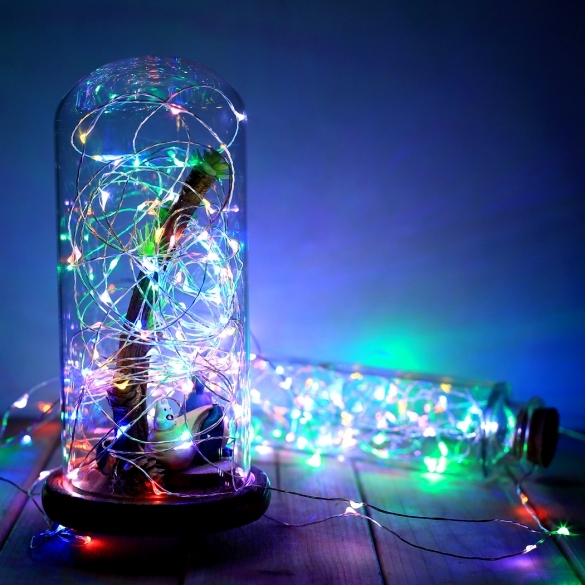 Homdox 10m 6v 100led Colorful Light String Light Party Festival Decor ...