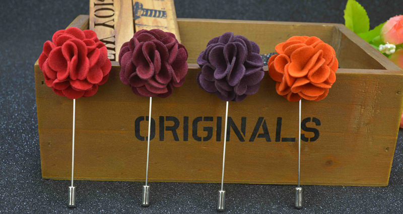 The Explosion Of High-end Men's Cloth Brooch on Luulla