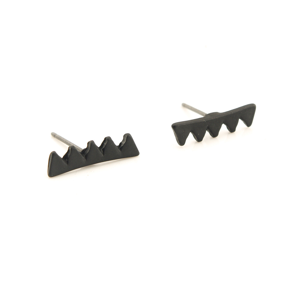 Style Sawtooth Shape Earrings on Luulla