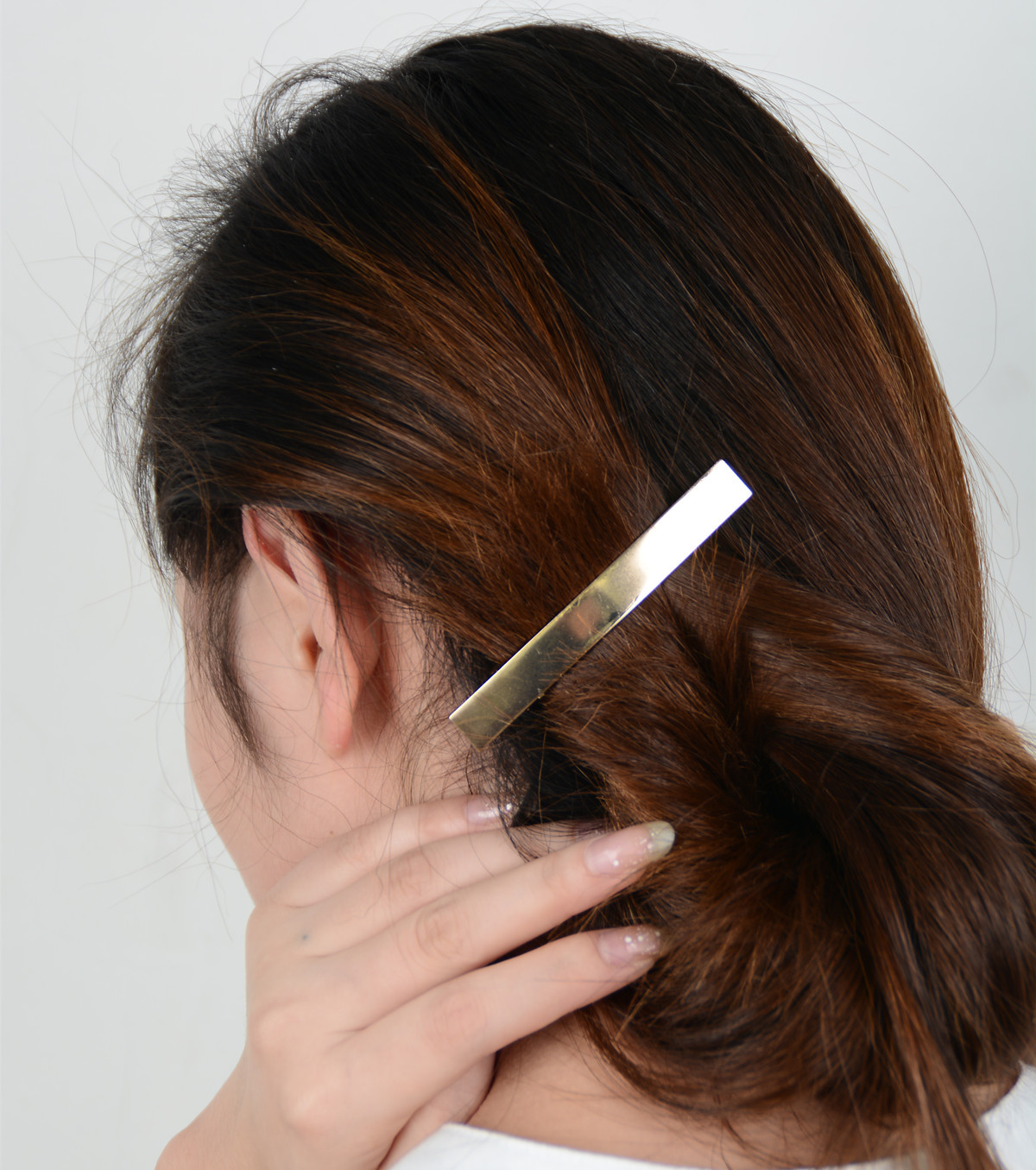 Smooth Metal Geometry Fashion Joker Hair Clips on Luulla