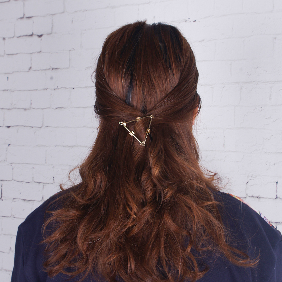 Geometric Triangular Arrow Hair Clips on Luulla