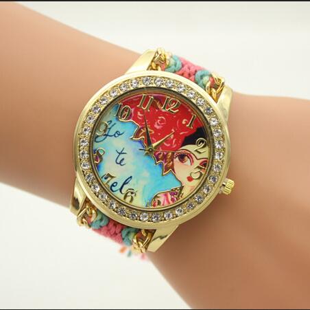 Rose Hair Beauty Woven Watch on Luulla