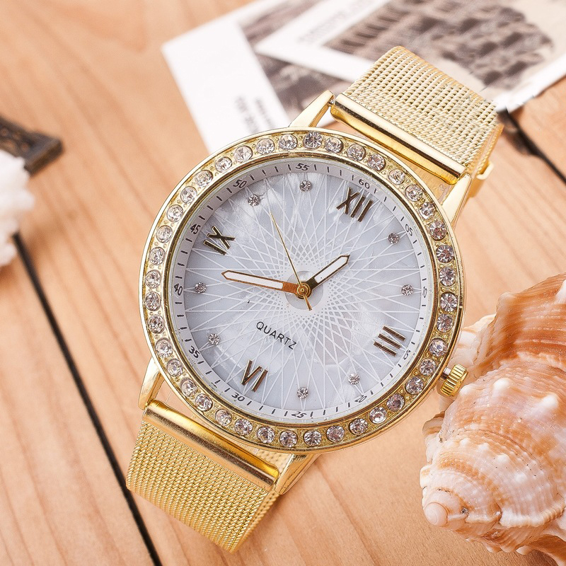 Fashion Sun Line Mirror Watch on Luulla