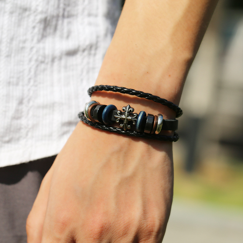 Fashion Beaded Woven Multilayer Bracelet on Luulla